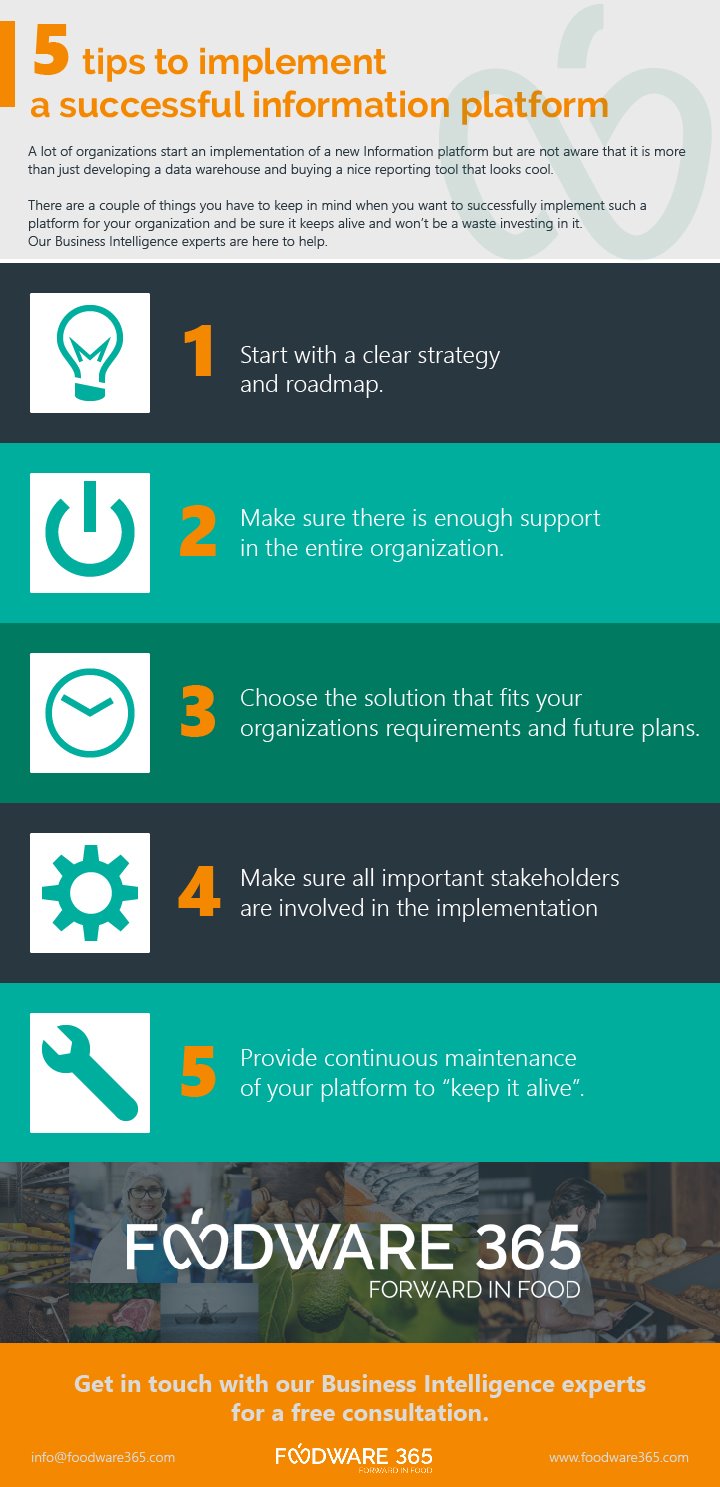 5 tips to successfully implement an information platform